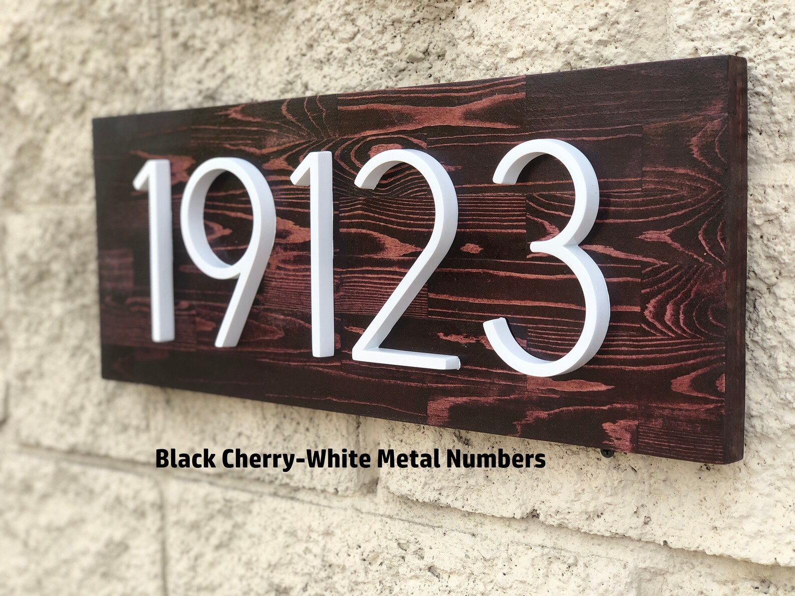 House Number Sign Wood Address Numbers Address Sign Beach - Etsy