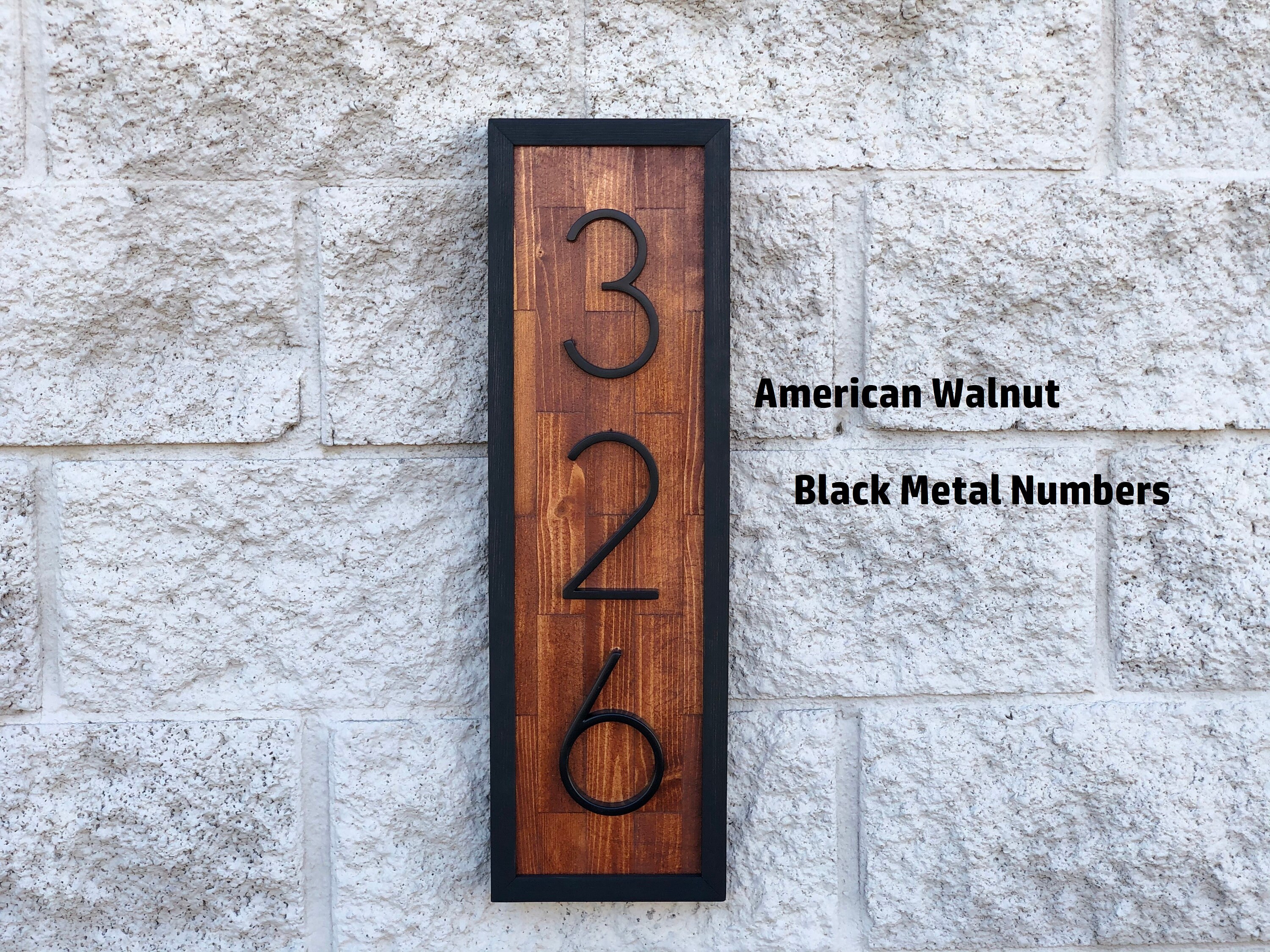 Modern Address Sign Address Sign Metal Address Sign | Etsy