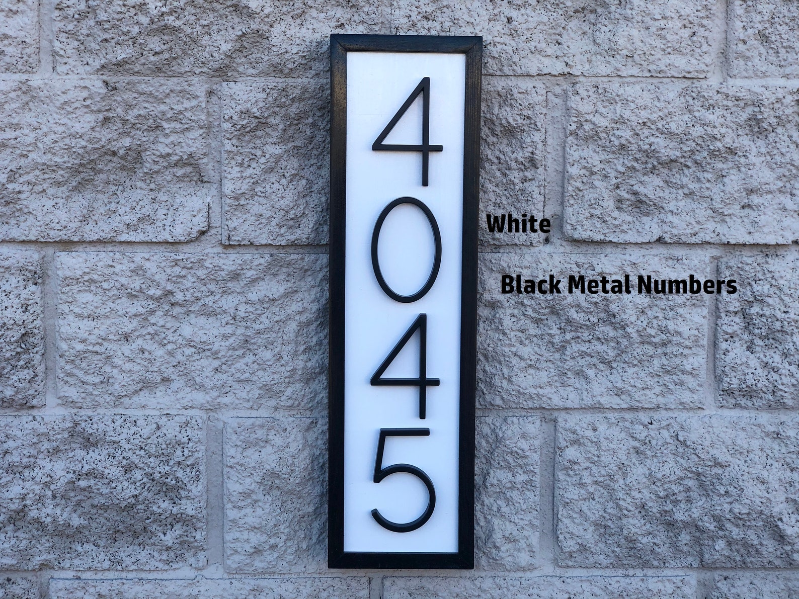 Modern Address Sign Address Sign Metal Address Sign | Etsy