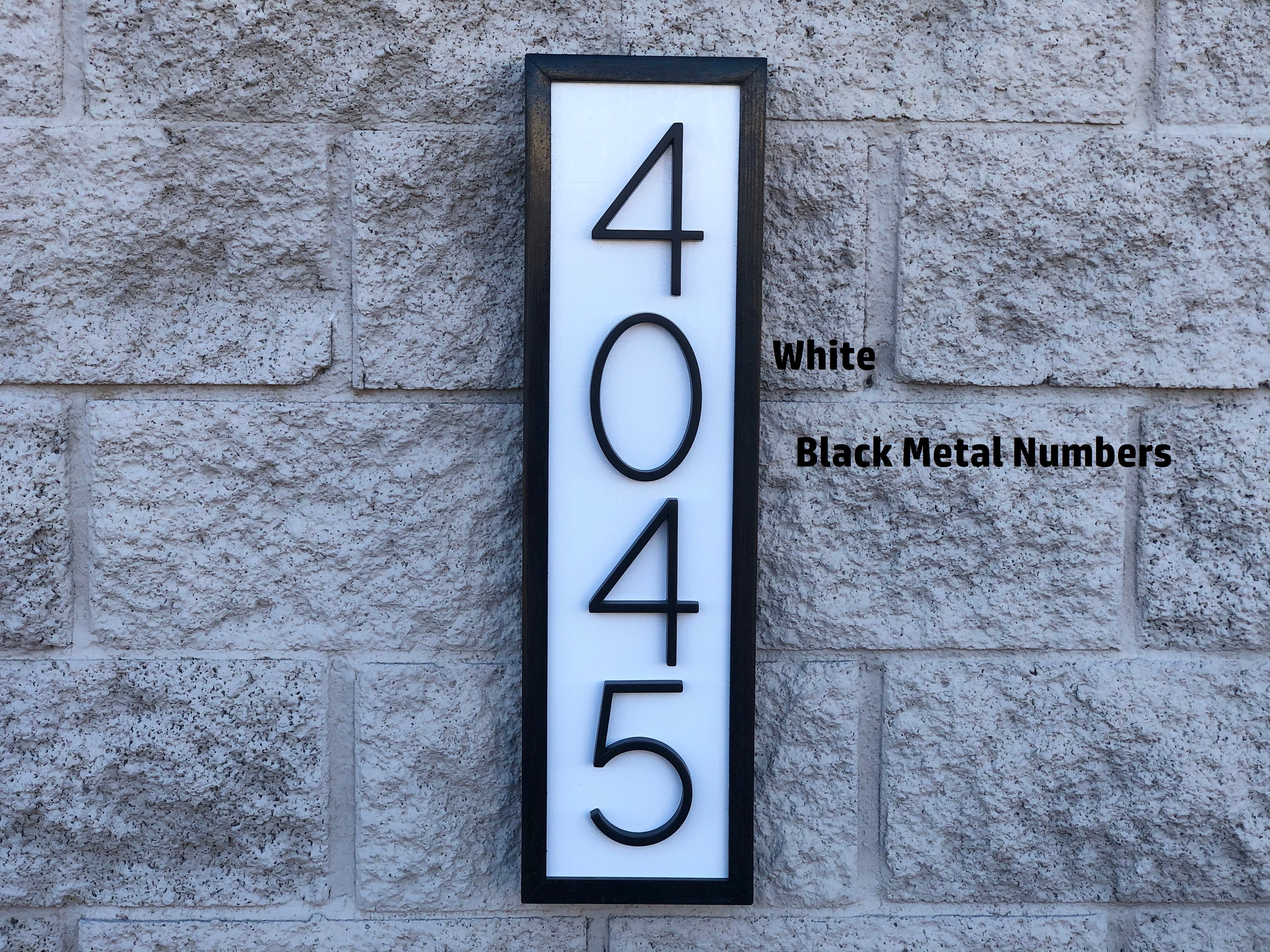 Modern Address Sign Address Sign Metal Address Sign | Etsy