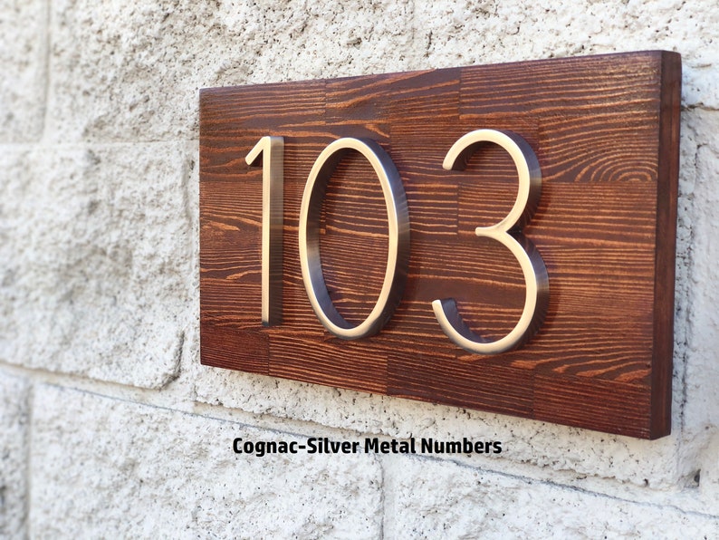 Address Plaque Number Sign Address Numbers Address Sign | Etsy