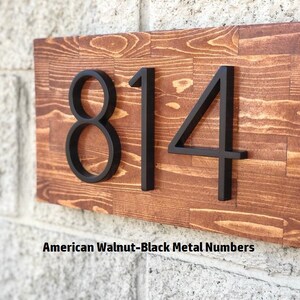 Address Plaque Horizontal, Number Sign, Address Numbers, Address Sign ...