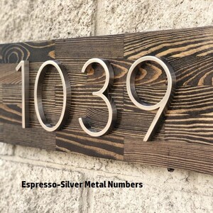 Address Plaque Horizontal, Number Sign, Address Numbers, Address Sign, House Number Plaque ...