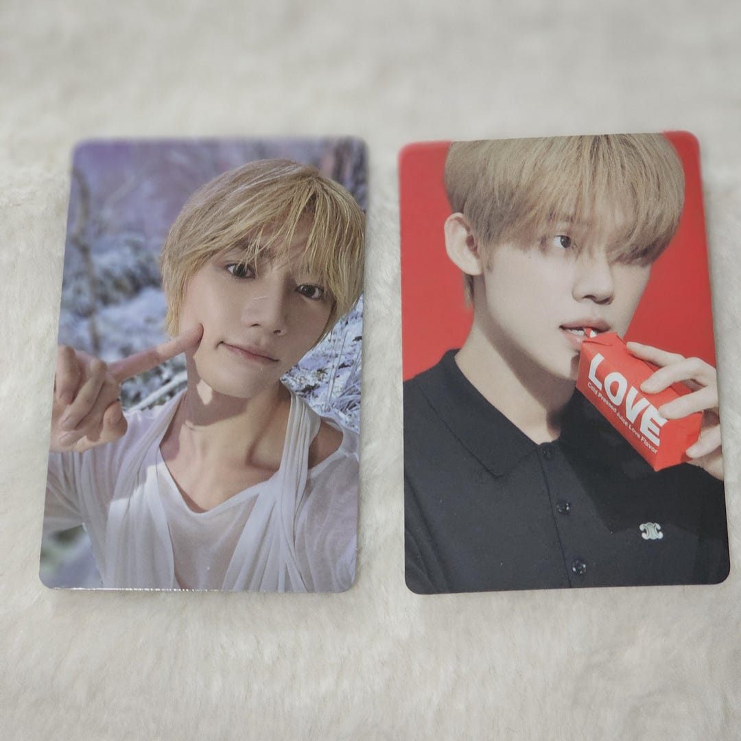 Official TXT Sanctuary Photocards yeonjun & Beomgyu - Etsy