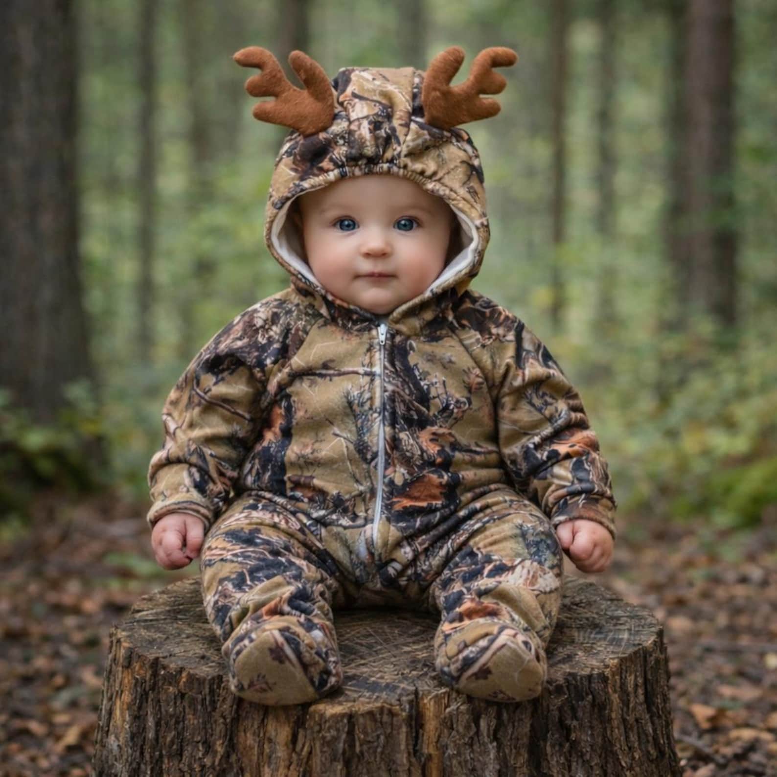 Baby Camo Jumpsuit for Newborn Winter Clothing for Baby Shower Gift for ...