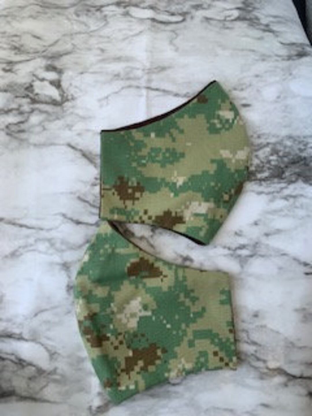 COTTON FACE MASKS, Reusable and Washable - Camo - Etsy