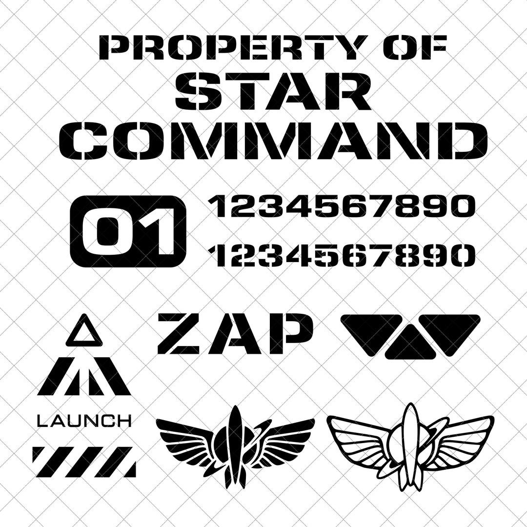 Property of Star Command - Svg - Cut File - Etsy
