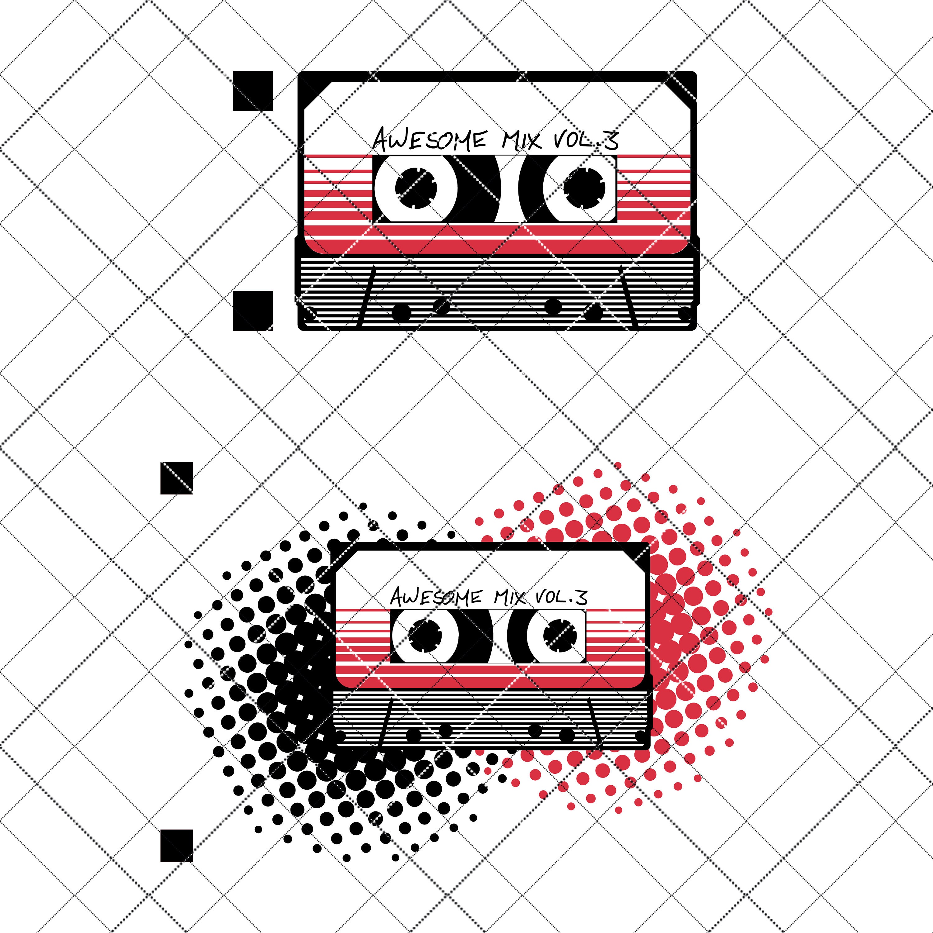 Awesome Mix Vol 3 - Svg - Cut File - Etsy