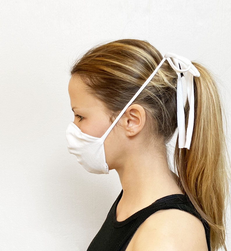 Face Mask Pattern W/ Filter Pocket, Reusable, Adjustable Option - Etsy