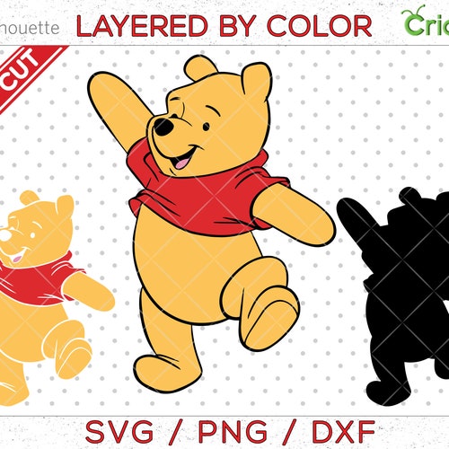 Winnie the Pooh Svg Winnie Pooh Face Svg Winnie Cricut File - Etsy Israel