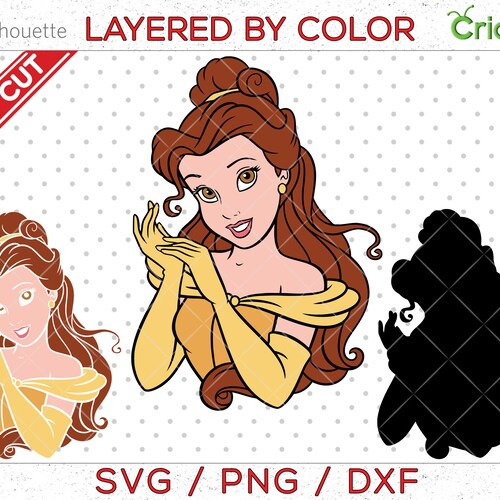 Belle SVG - Etsy