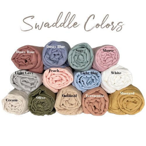 Personalized Hand Lettered Embroidered Baby Swaddle Receiving - Etsy Canada