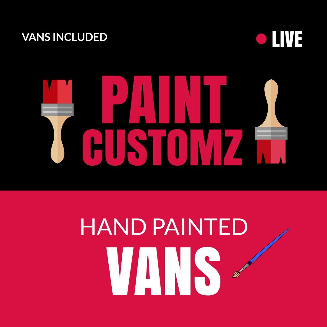 Custom Vans | Made per Request | Personalized Designs | Handmade ...