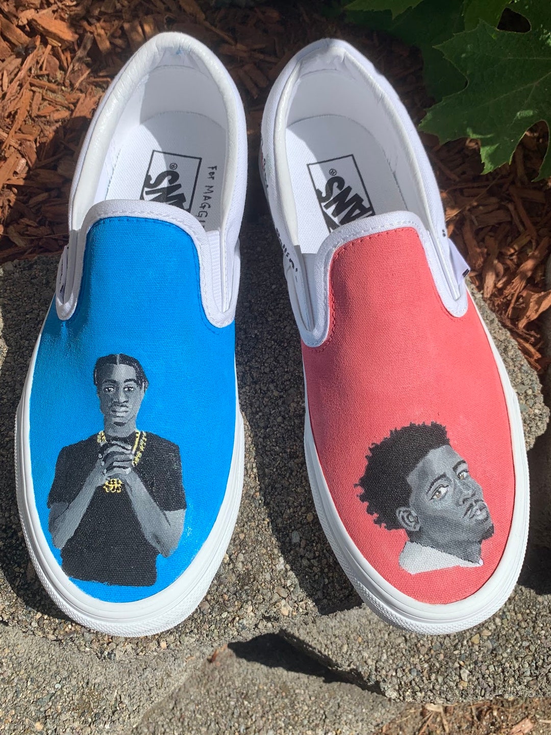 Roddy Rich X Lil Tjay Vans - Etsy