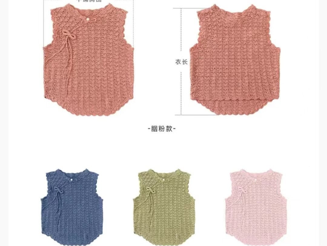 Stunning Elegant Crochet Qipao Top Pattern Step-by-step Instructions ...
