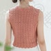 Stunning Elegant Crochet Qipao Top Pattern Step-by-step Instructions ...