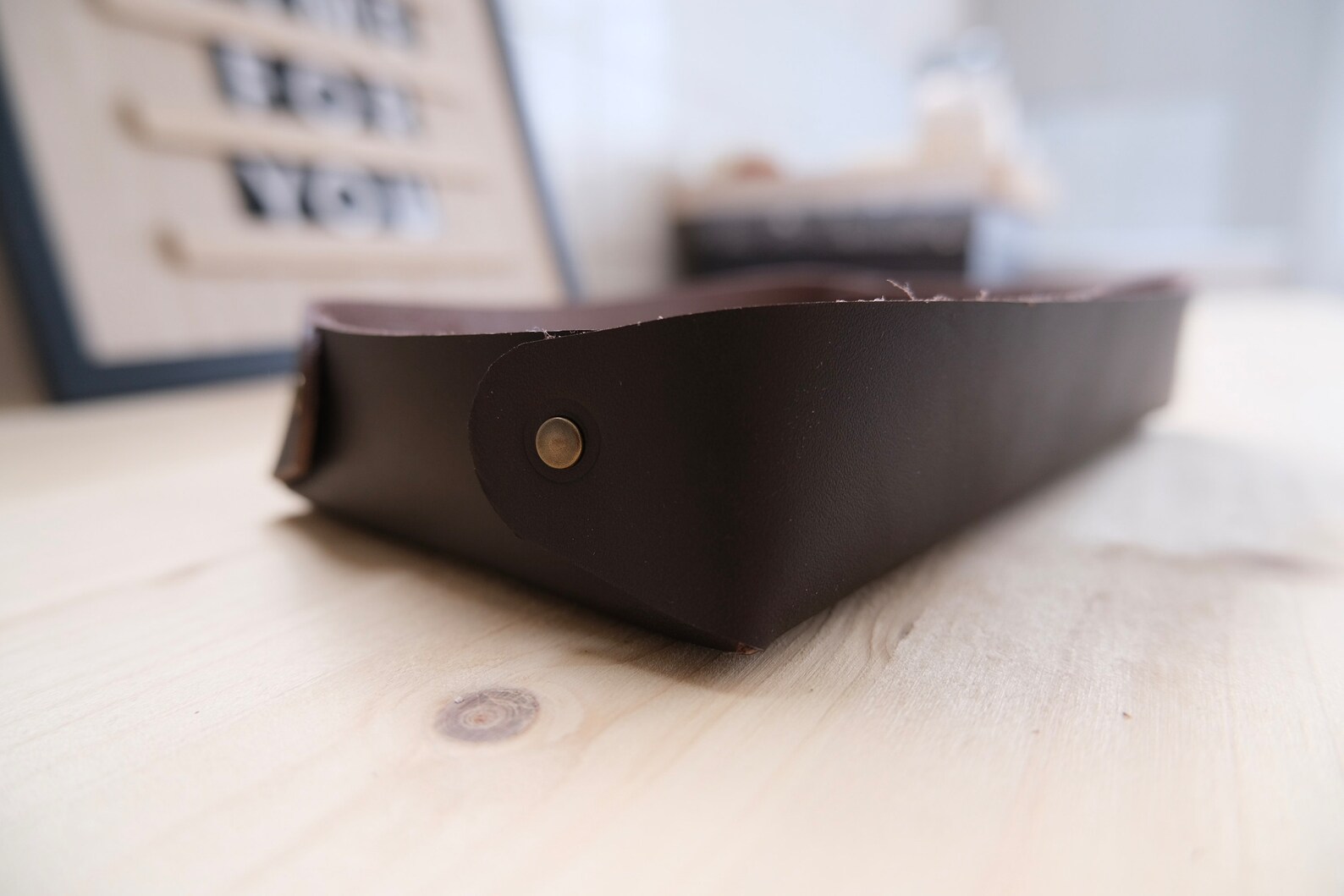 Leather Valet Tray Pattern - PDF Template - Etsy