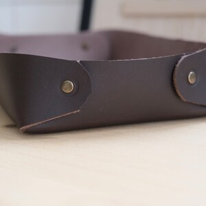 Leather Valet Tray Pattern - PDF Template - Etsy