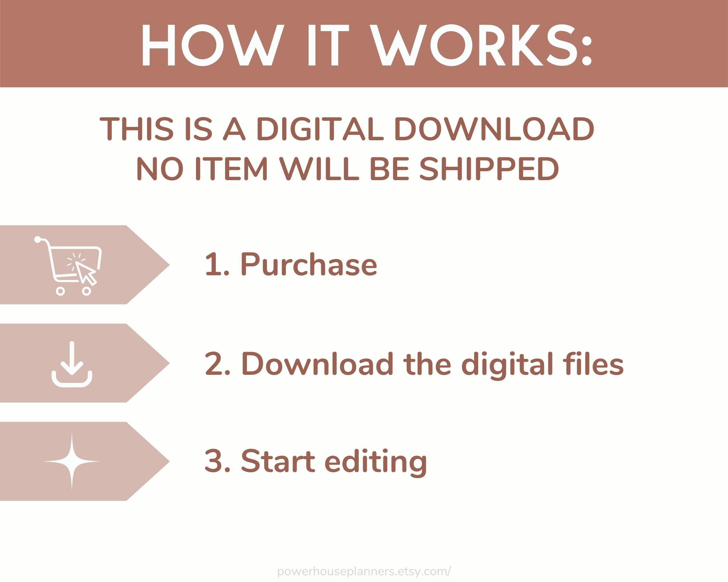 Discbound Planner Mockup Bundle for Canva, Printable Planner Insert ...