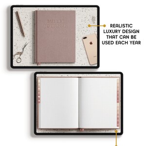 Digital Planner, Undated iPad Planner, Hyperlinked iPad Planner ...