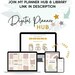 Digital Notebook With 12 Hyperlinked Tabs, 12 Subjects Sections, 40 ...