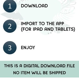 Digital Notebook With 12 Hyperlinked Tabs, 12 Subjects Sections, 40 ...