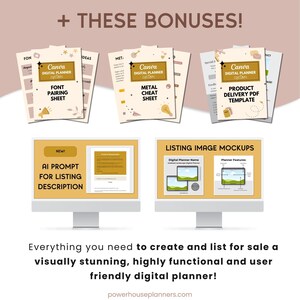 Canva Digital Planner Template Ready-to-use Editable Binder PLR Digital ...