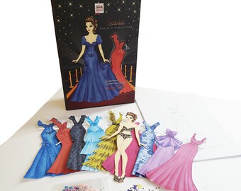Paper Doll With Clothes Creative Kit for Girls Ready Cut - Etsy