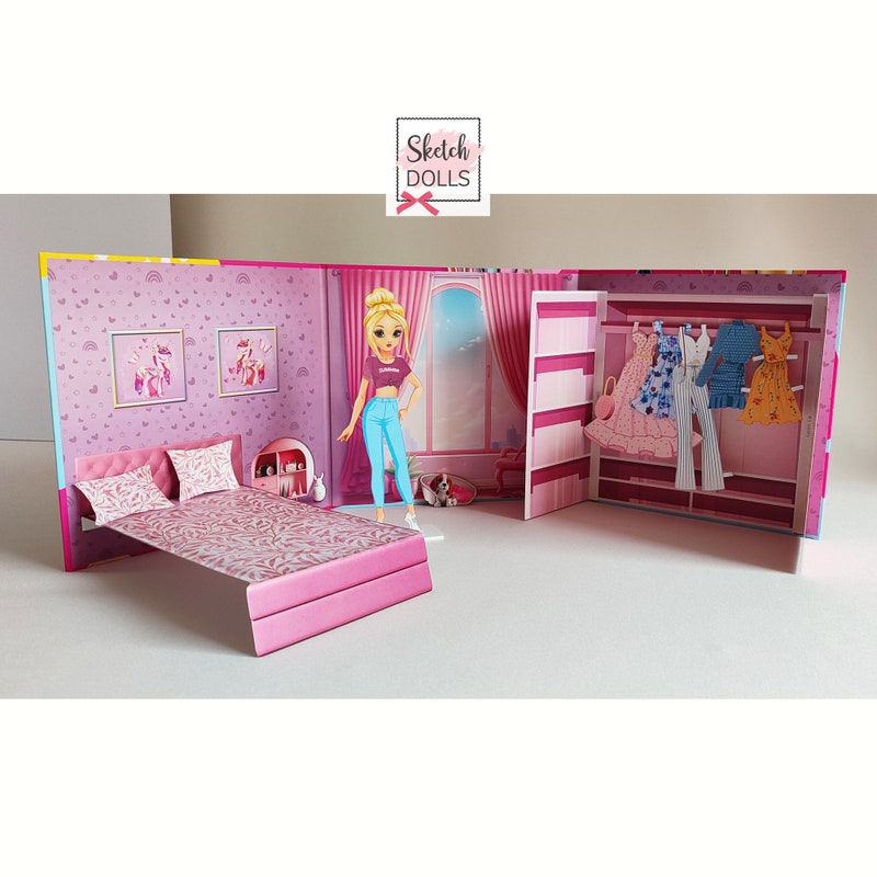 Katemade Paper Doll House - Etsy