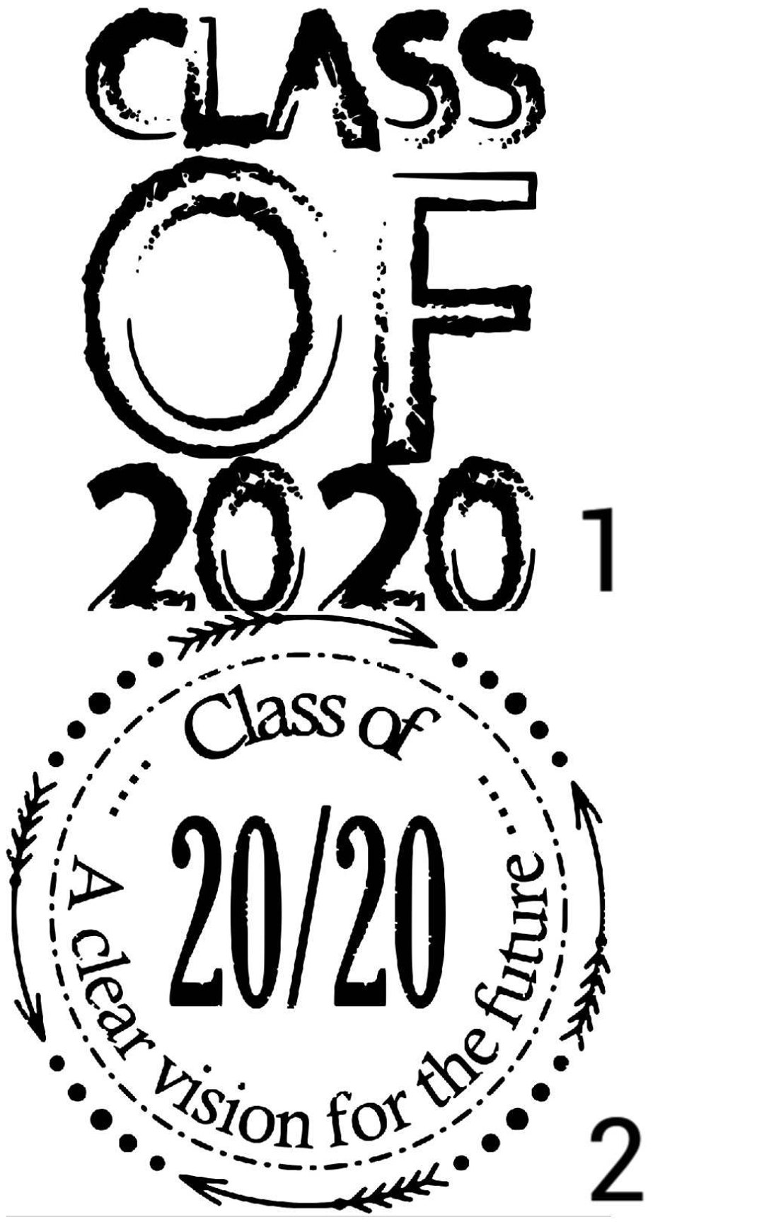 Class of 2020 Sticker - Etsy