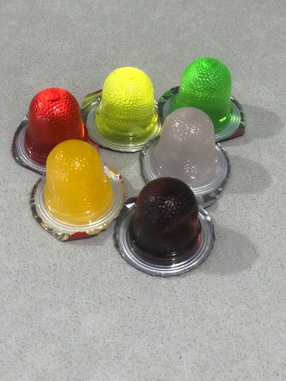 Tik Tok Candy Jelly Fruit Candy (6) Piece Sampler as Seen on Tic Toc ...