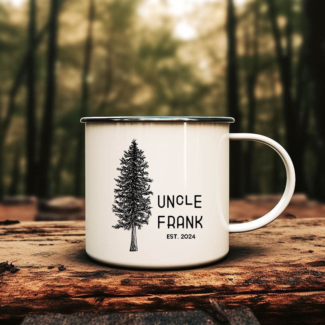 Custom Uncle Name Mug, Uncle Birthday Gift, Est 2024, Uncle Mug ...