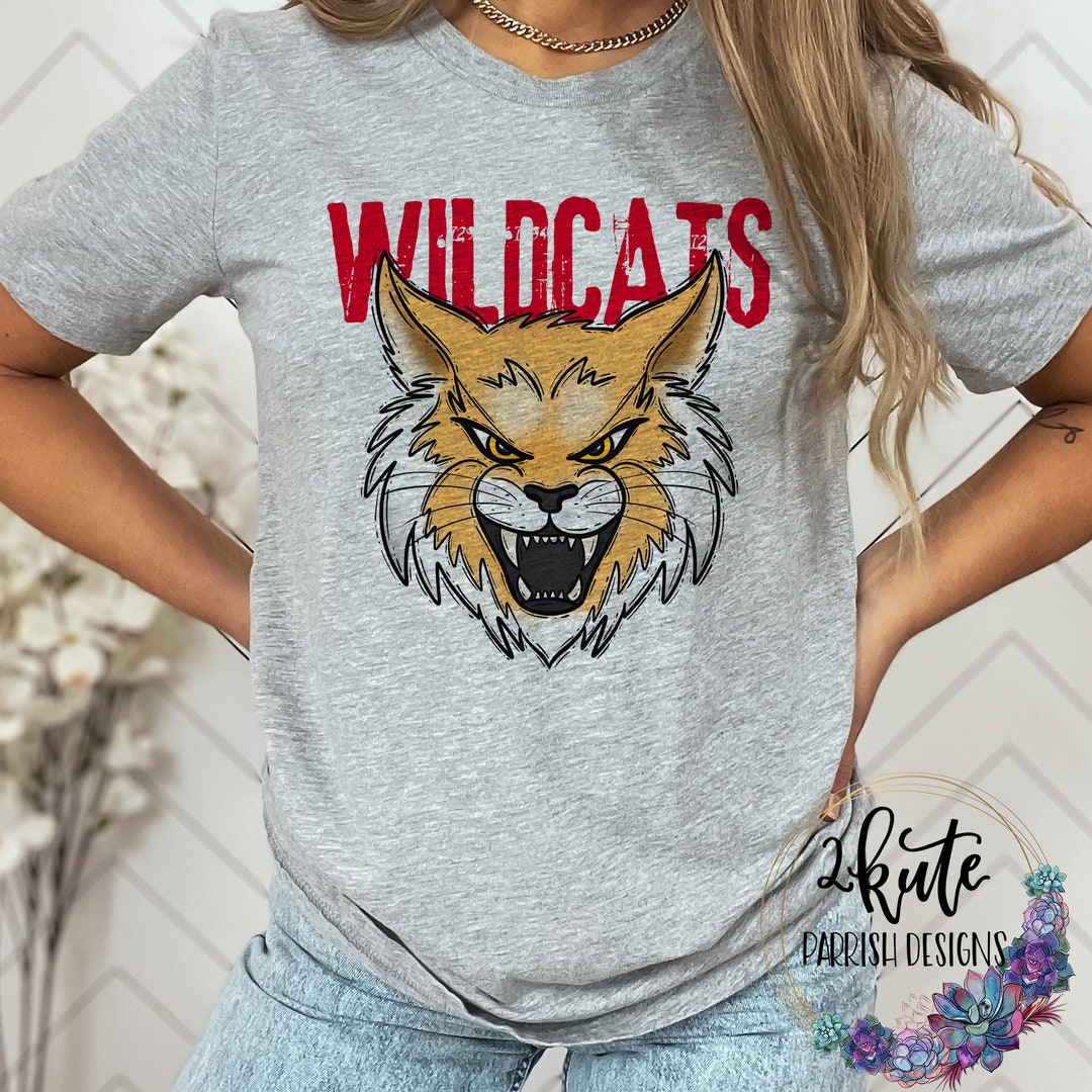 Game Day Wildcats, Wildcats Spirit Shirts, School Spirit Shirts, Team ...