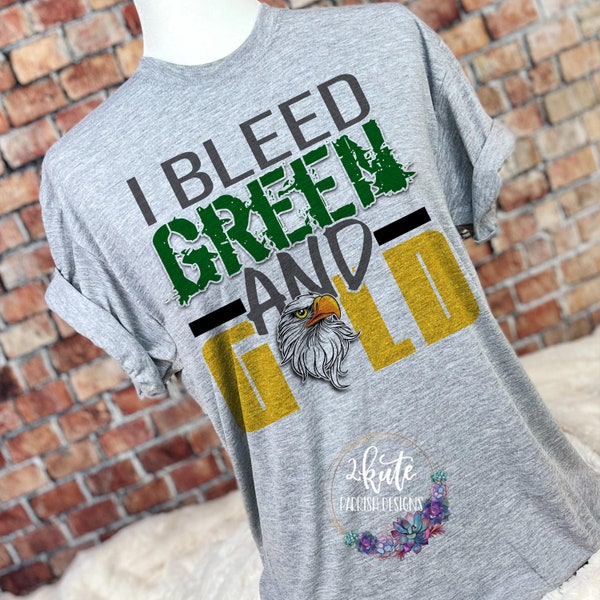 I Bleed Green Shirt - Etsy