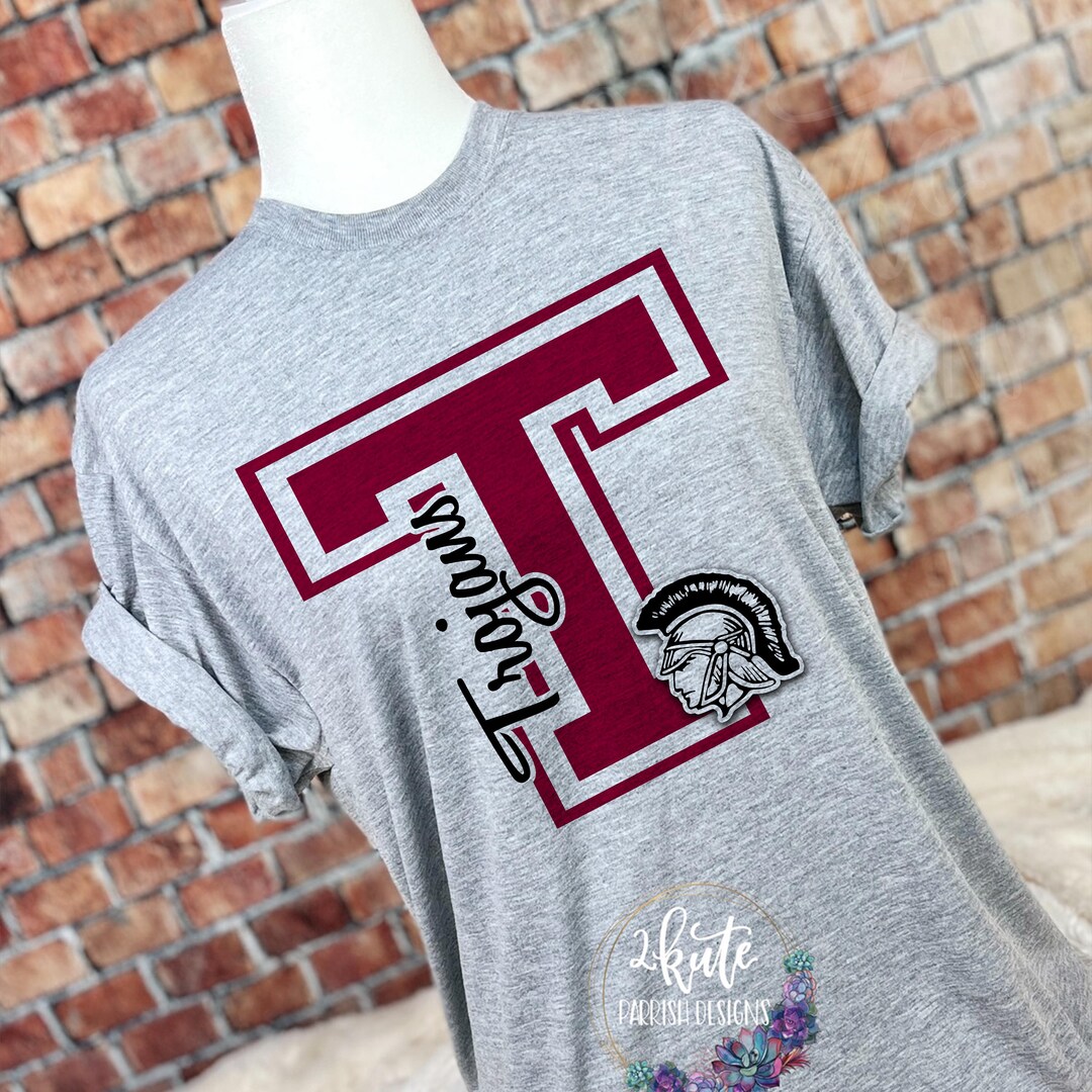 Trojans Sports Shirts, School Spirit Shirts, Trojans Mascot, Trojans ...