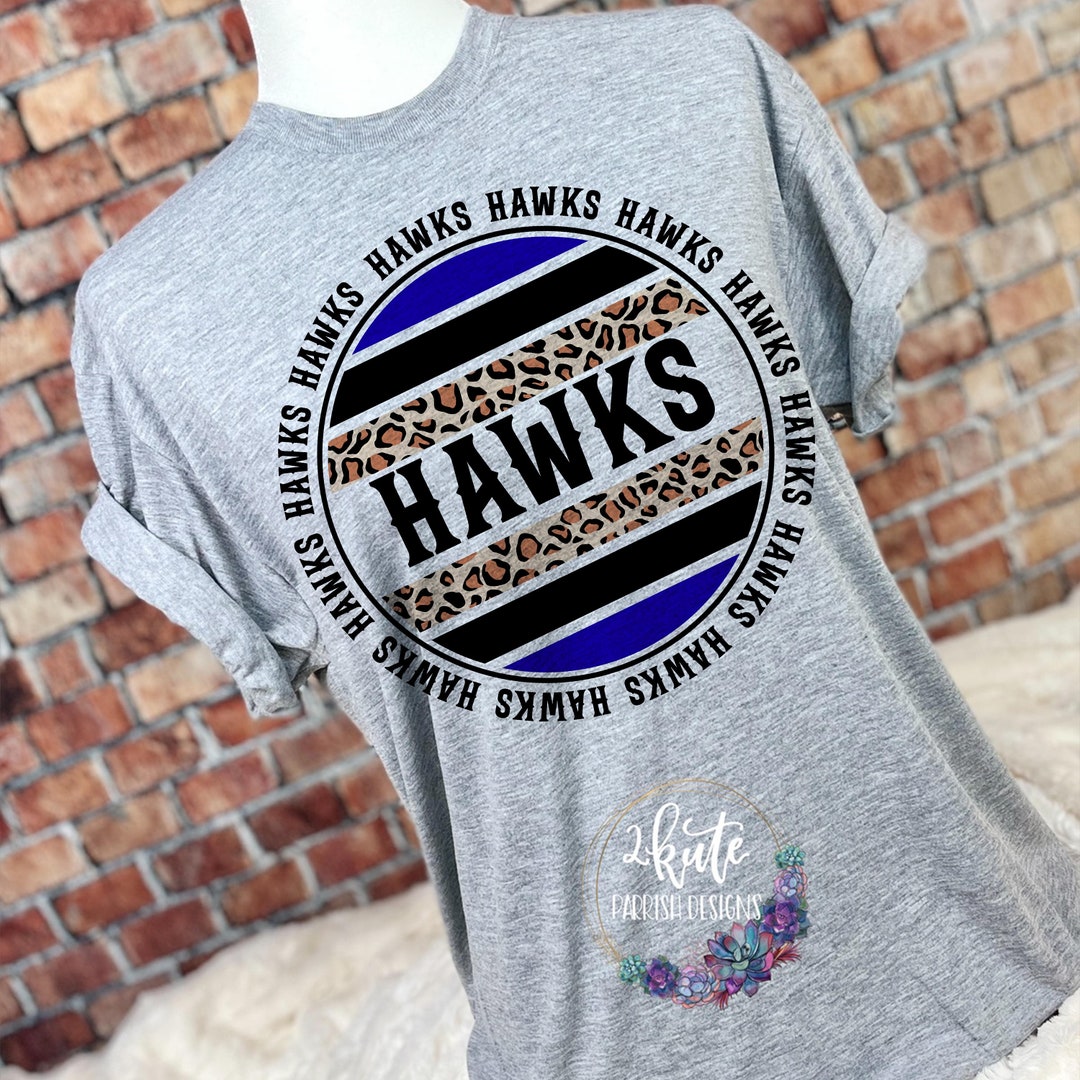 Hawks Sports Shirts, Sports T-shirt, High School Sports Shirt, School ...