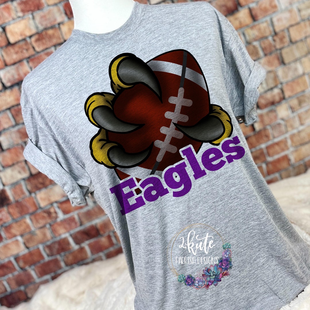 Eagles Football Shirt, Eagles Spirit Wear, Team Spirit Shirts, School ...
