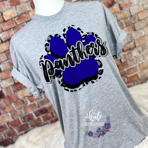 Panthers Shirts, Panthers Spirit Shirt, Leopard Shirt, Unisex Shirt ...