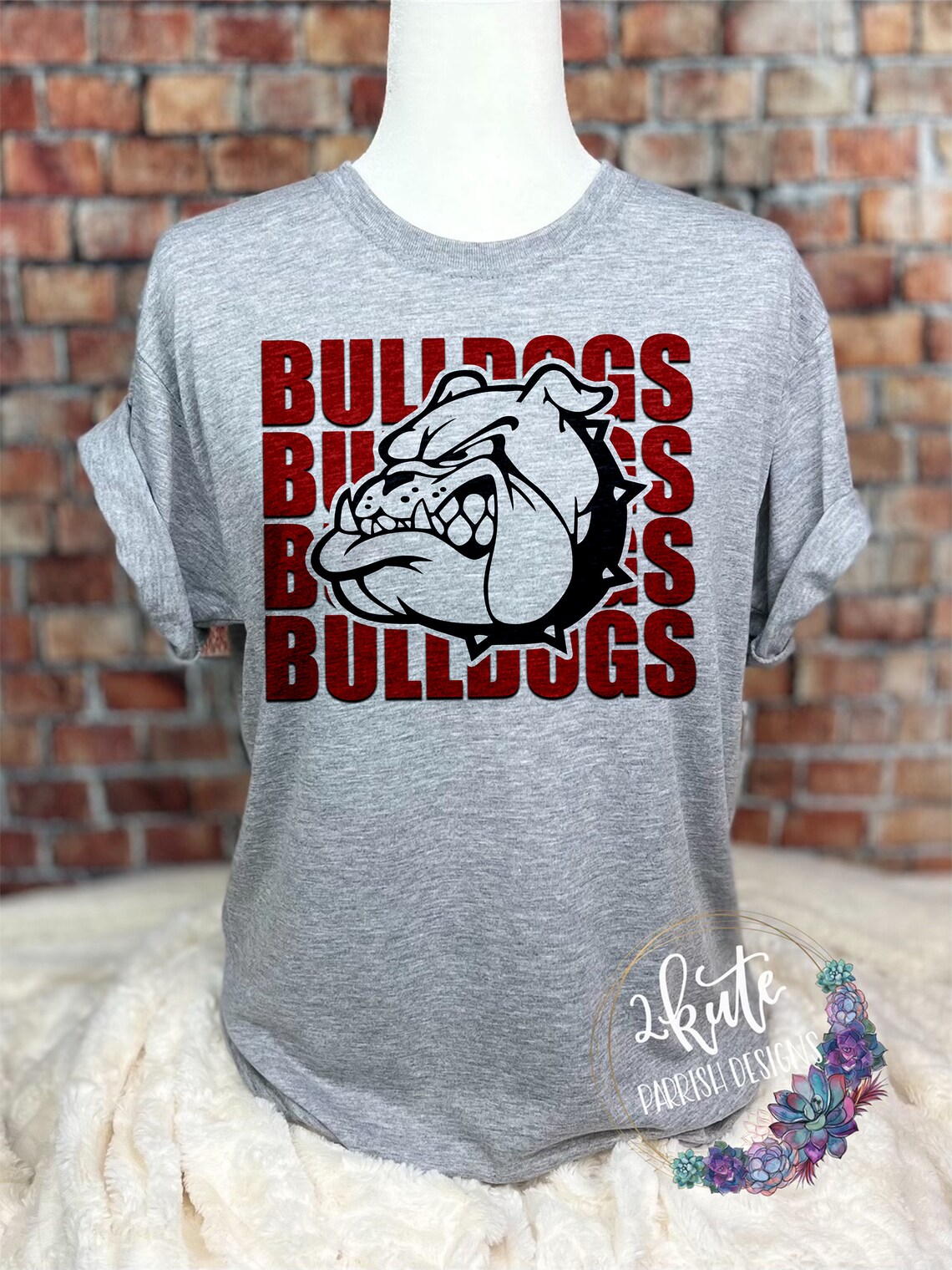 Bulldogs Spirit Wear School Spirit Shirt Bulldogs Mascot - Etsy