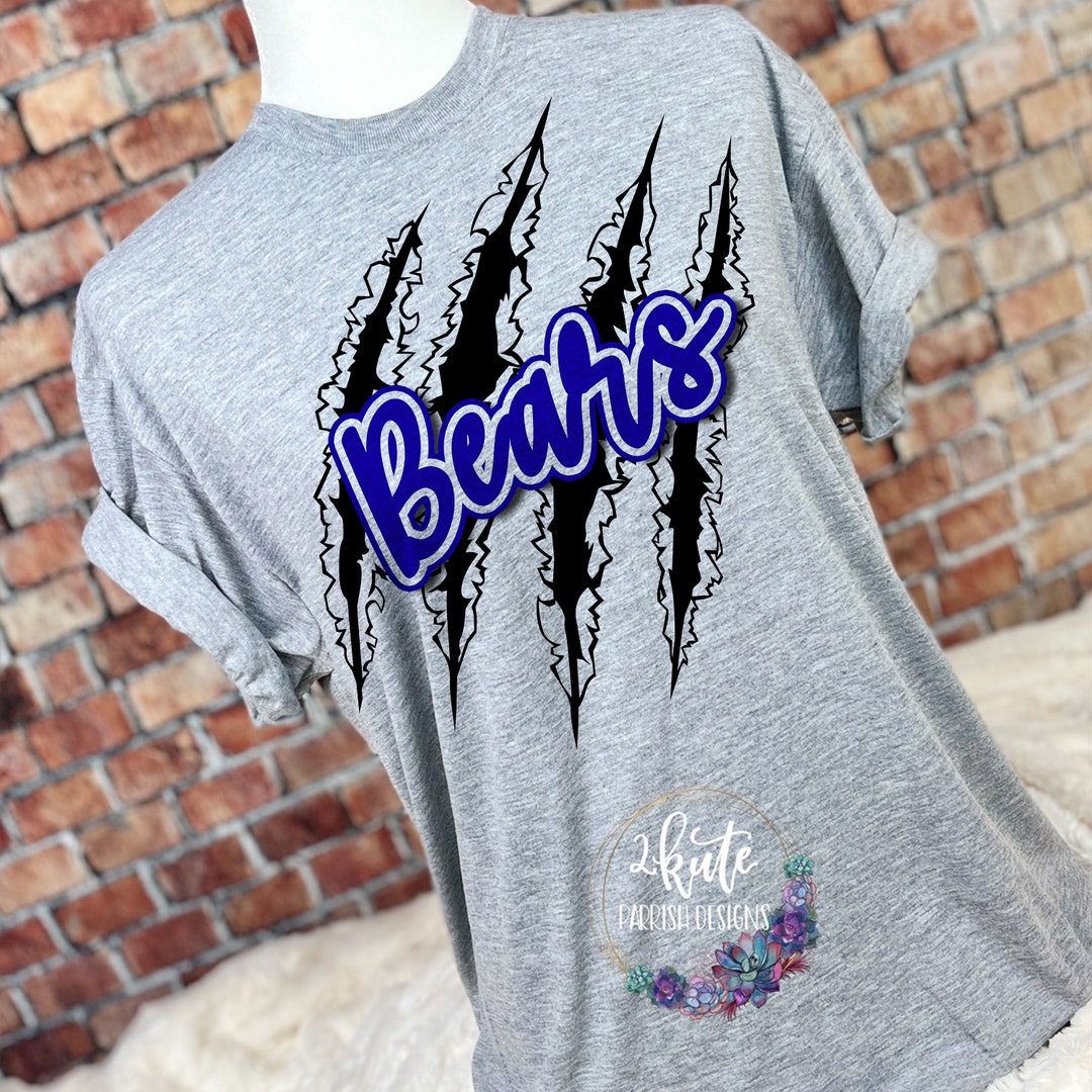 Bears Sports Shirts, School Spirit Shirts, Team Spirit Shirts, Bears ...