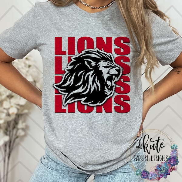 Football Spirit Wear Lions - Etsy