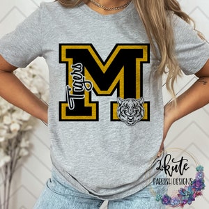 Tigers Spirit Shirt, Tigers Spirit Wear, Go Tigers Shirt,sports T-shirt ...