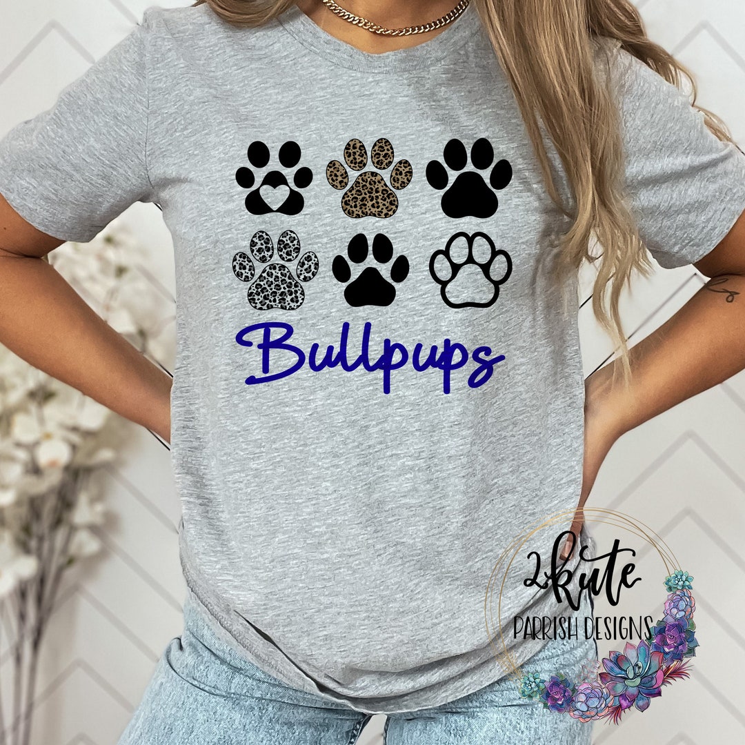 Bullpup Sports Shirts, Sports Shirt, School Spirit Shirt, Bullpups ...
