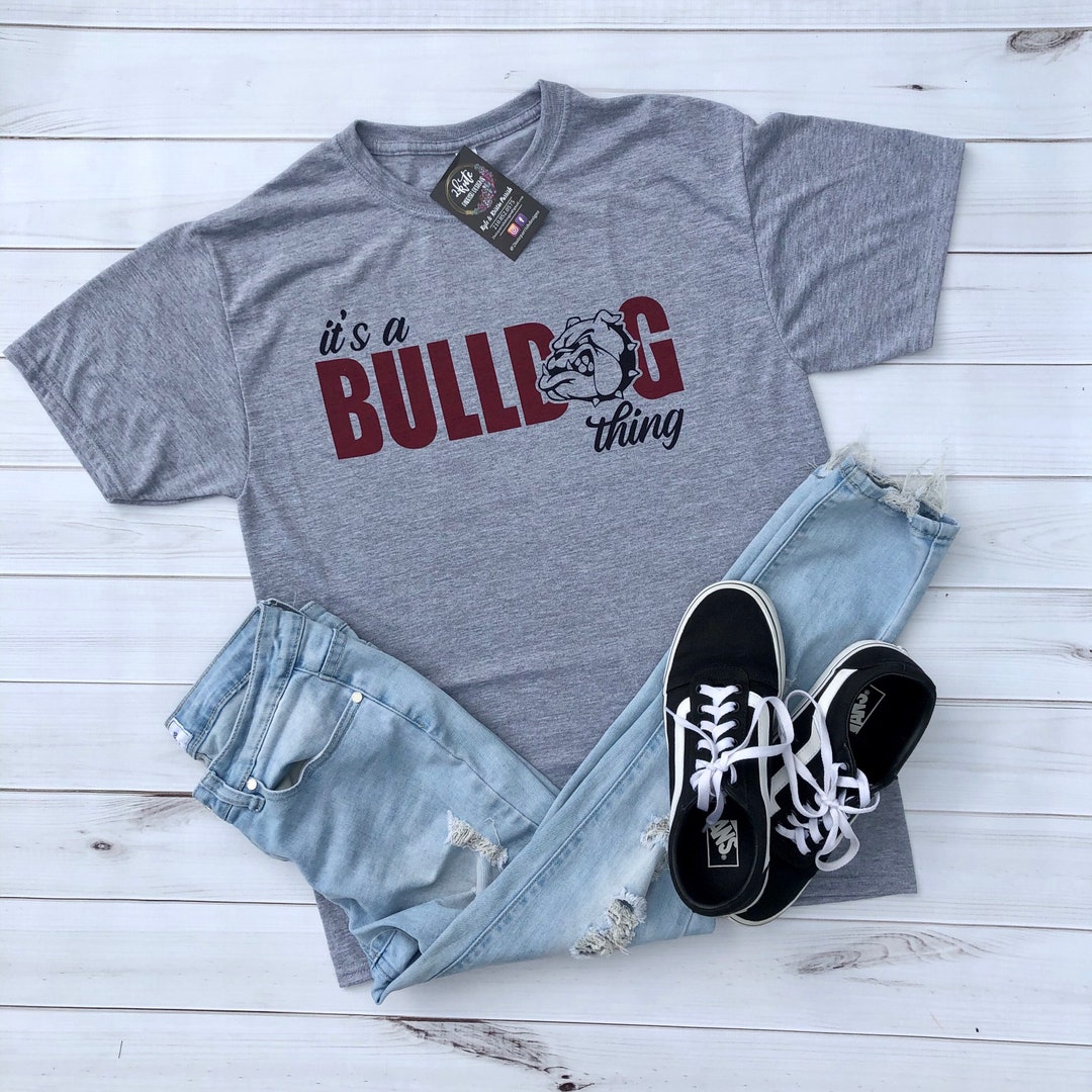 Its a Bulldog Thing Sports T-shirt High School Sports - Etsy