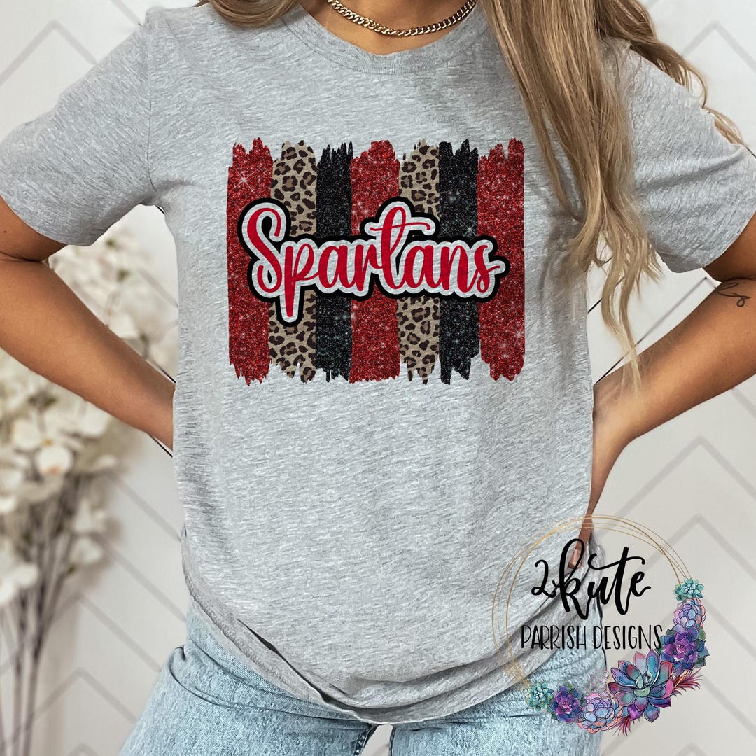 Spartan Game Day, School Spirit Shirts, Spartans Shirts, Spartans ...