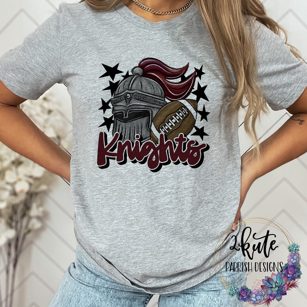 Knights Shirts, Sports T-shirt, High School Sports Tee, Knights Mascot ...