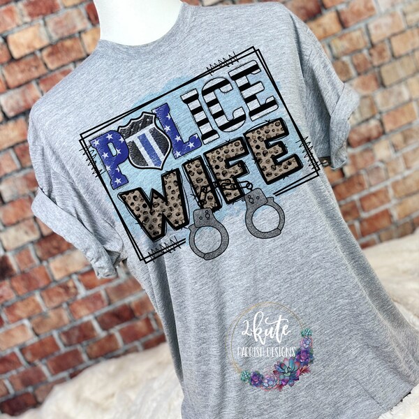 Police Wife Clothing Etsy