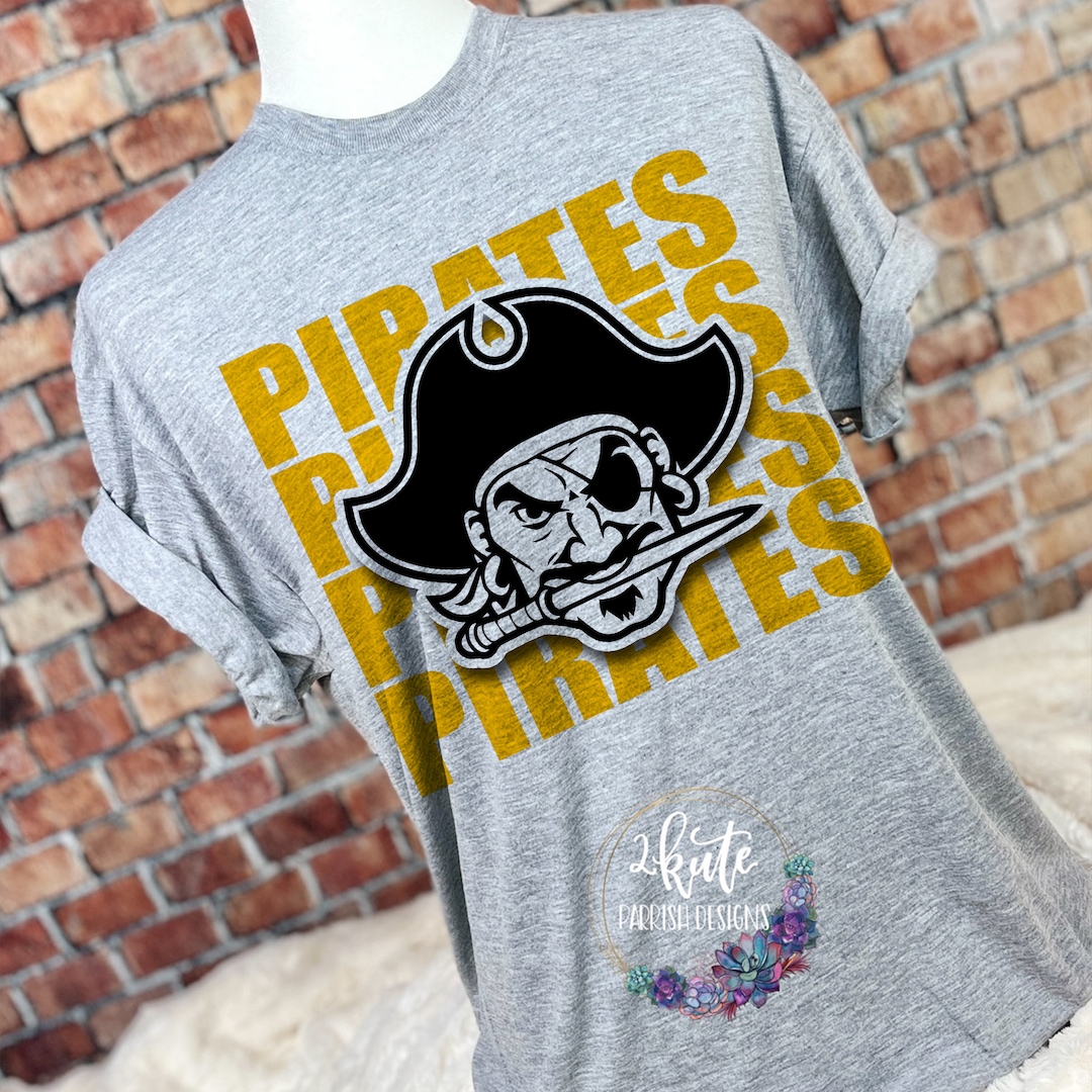 Pirates Shirt, School Mascot Shirt, School Spirit Shirt, Team Sports ...