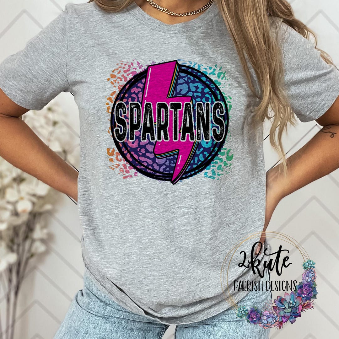 Spartan Game Day, School Spirit Shirts, Spartans Shirts, Spartans ...