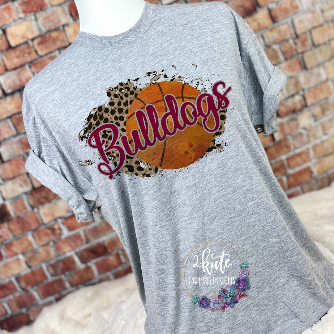 Bulldogs Sports Shirts, School Spirit Shirt, Bulldogs Mascot, Bulldog ...